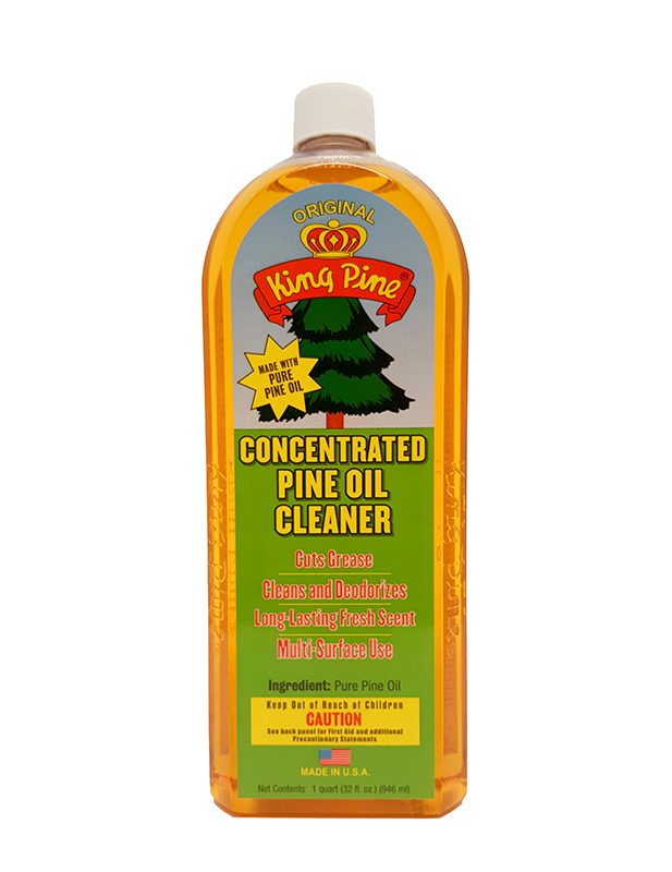 ORIGINAL KING PINE CONCENTRATED CLEANERS WITH PURE PINE OIL GOLD LINE ...